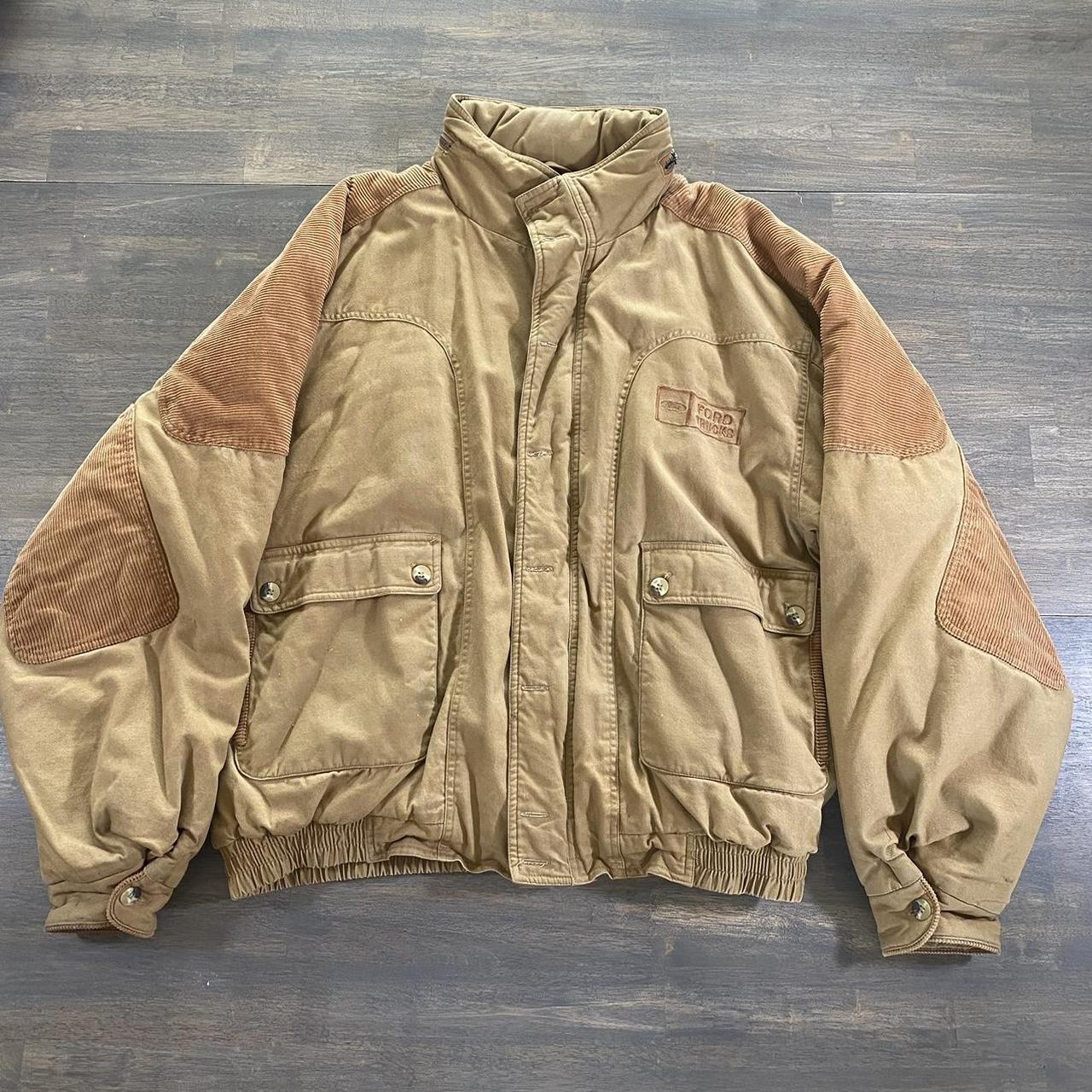 Vintage 90s Ford Motor Company Trucks Workwear... - Depop