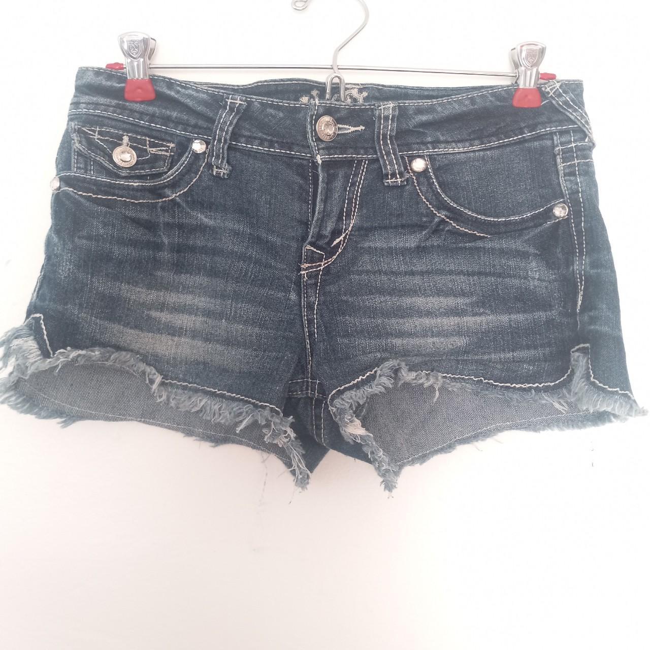 Low rise wallflower booty shorts will distressed... - Depop