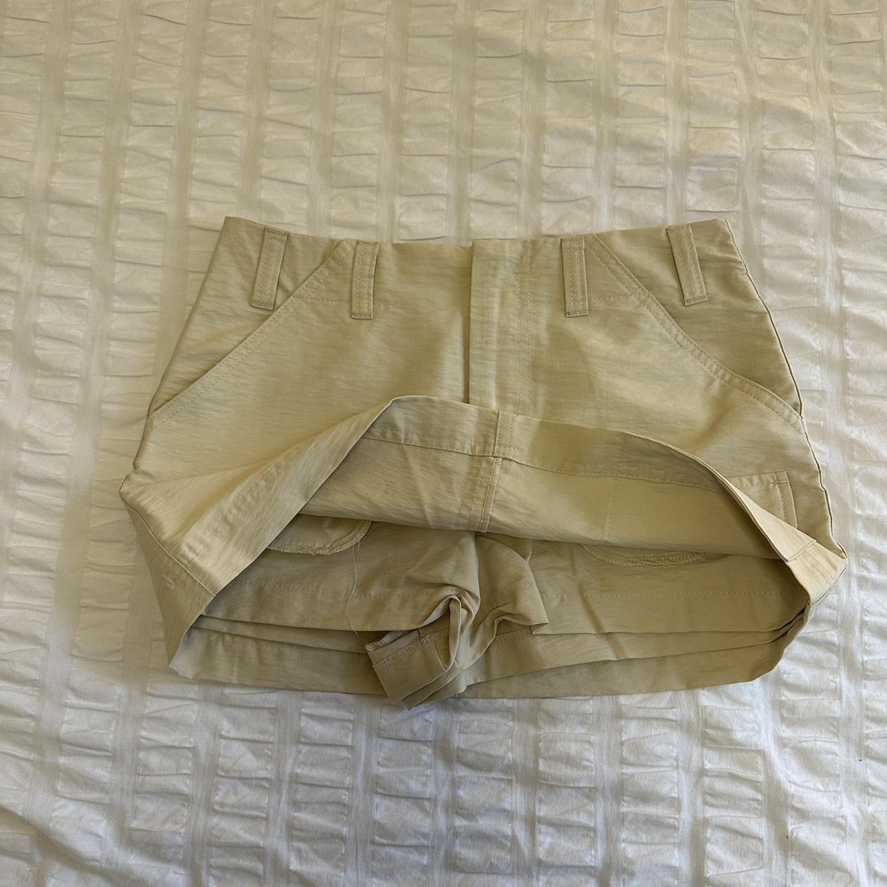 ZARA cargo mini skirt/skort size xs / 6 like brand... - Depop