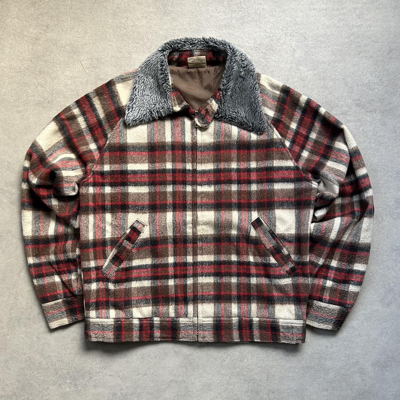 70s wool range jacket Size: XL Pit to pit:... - Depop