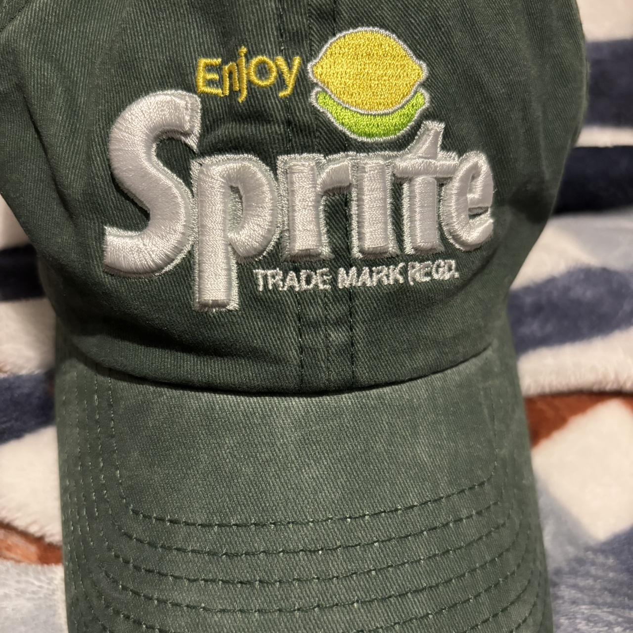 sprite cap #sprite #cap worn a couple of times,... - Depop