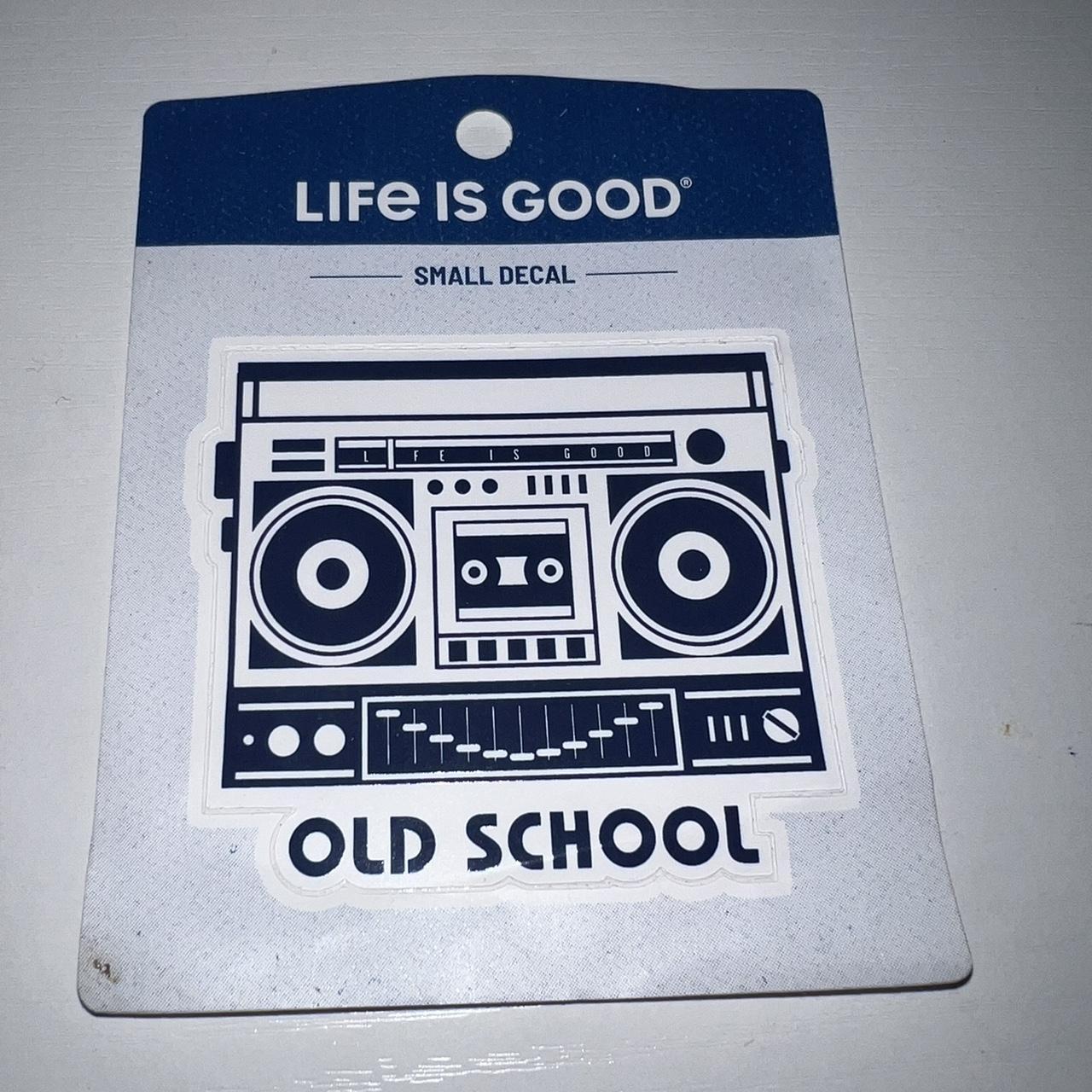 old school sticker - Depop