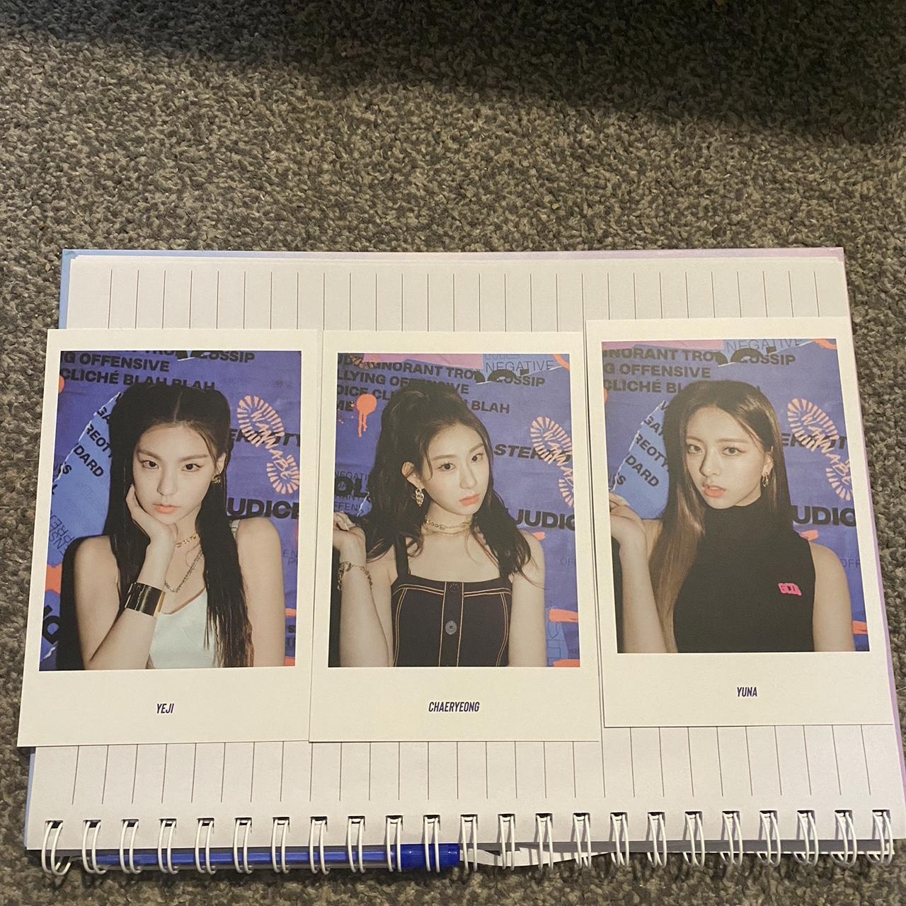 Itzy preorder postcards £1 each or £2.50 for set... - Depop