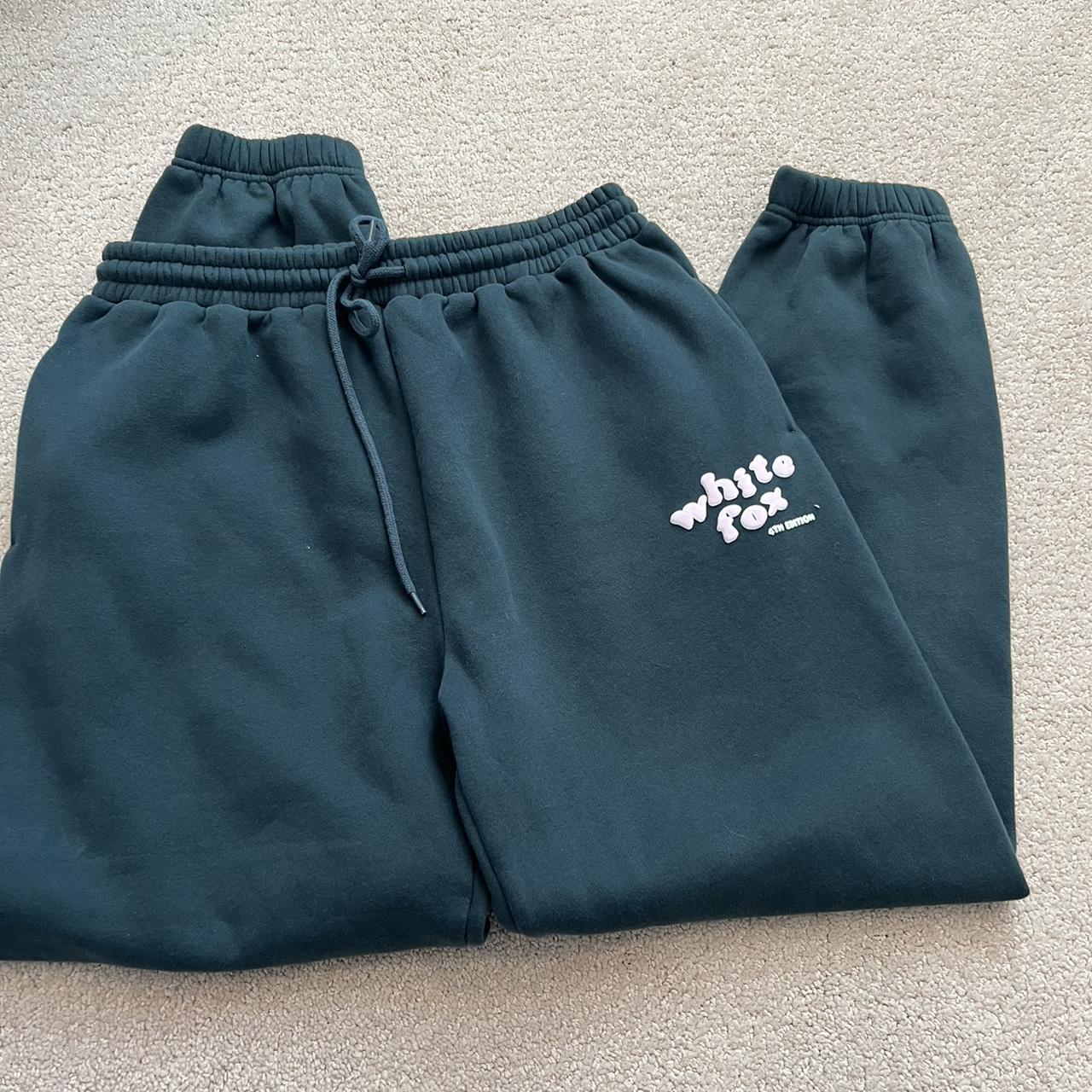 White fox sweats never worn still super soft with... - Depop