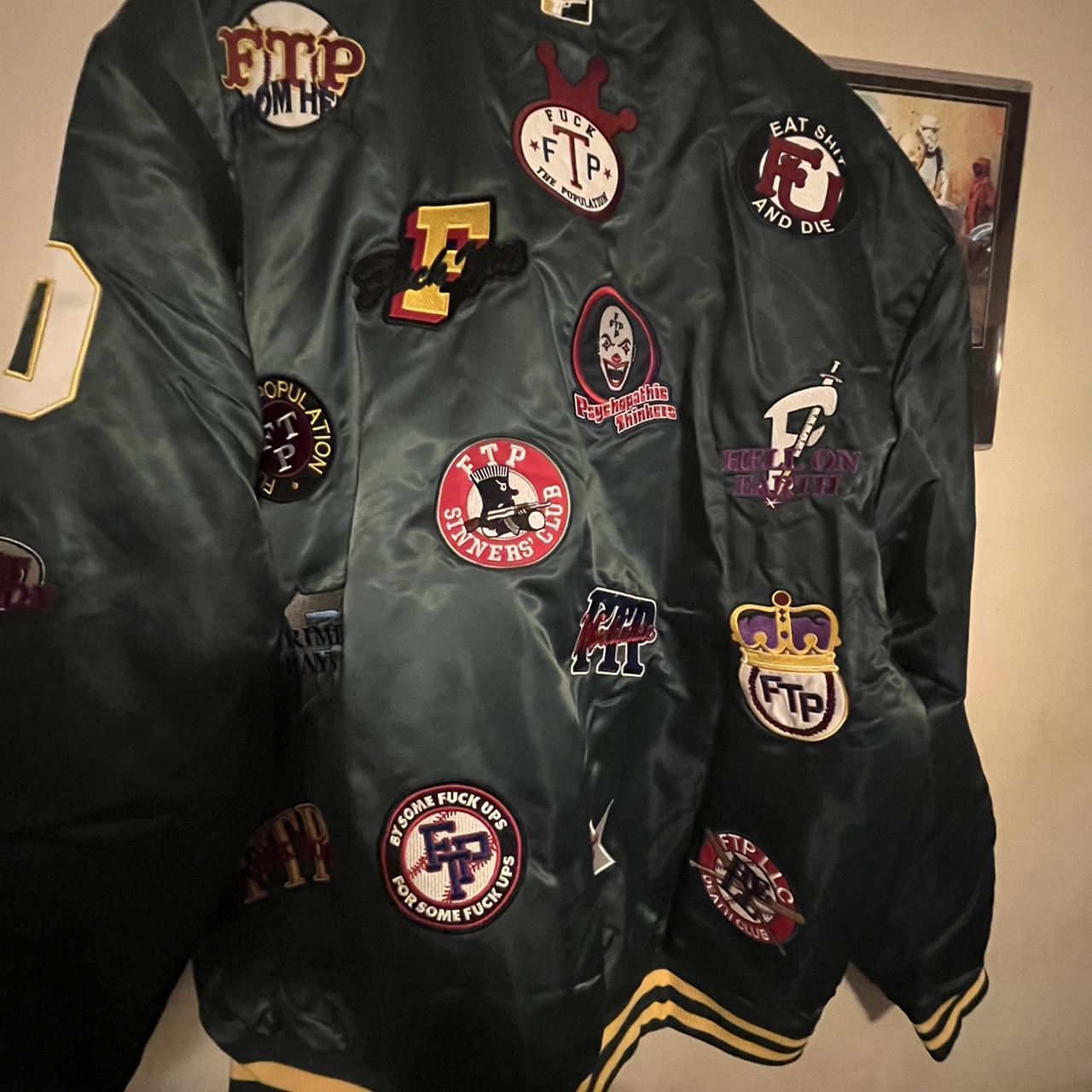 FTP varsity jacket green colorway. Unopened. Open to... - Depop