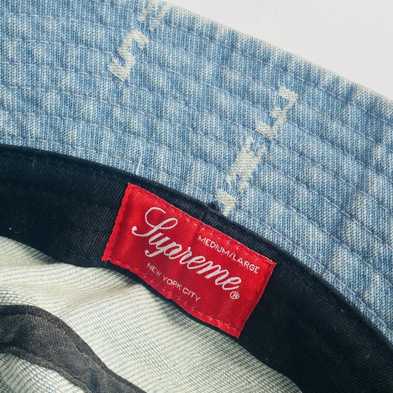 Denim SUPREME bucket Hat Size... - Depop
