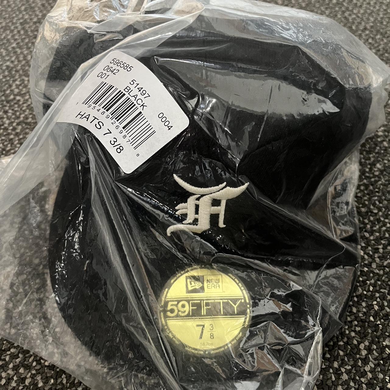 Fear of god essentials hat - black size 7 3/8 brand... - Depop