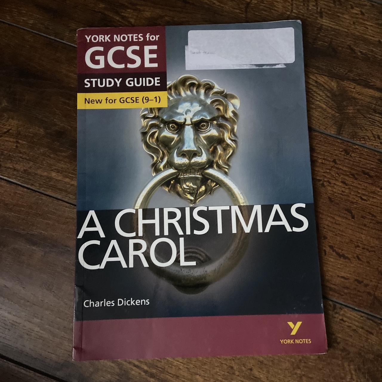 GCSE english lit- a christmas carol revision guide - Depop