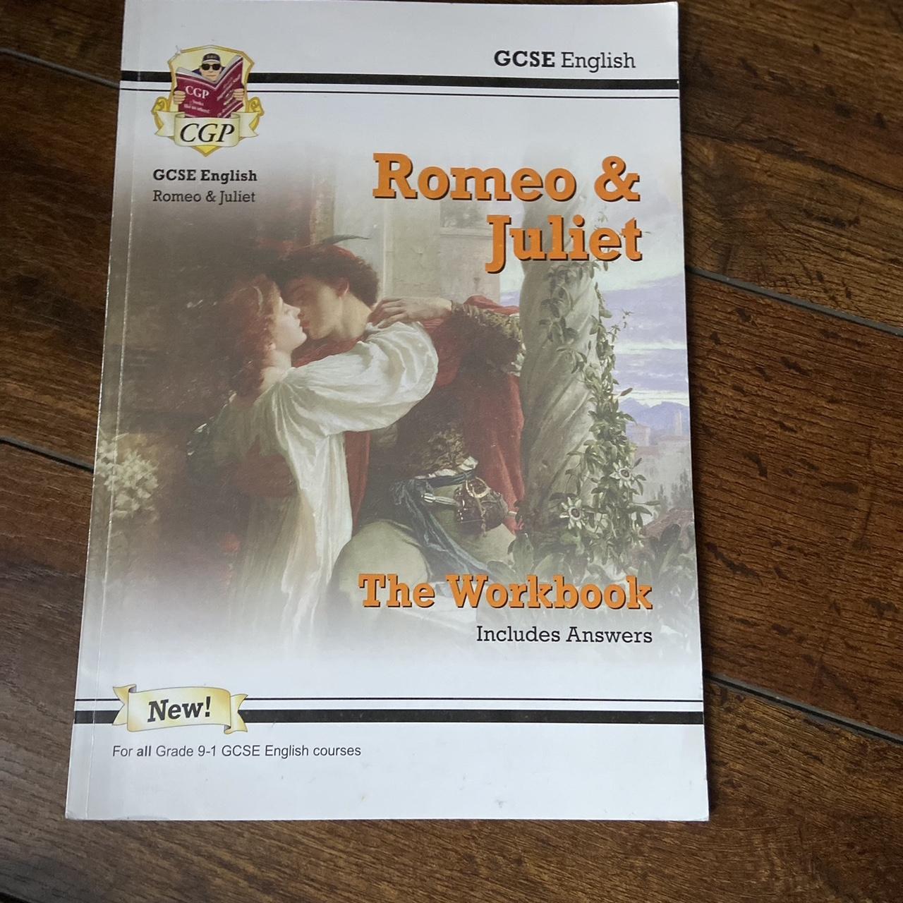 GCSE english lit- romeo and juliet revision workbook - Depop