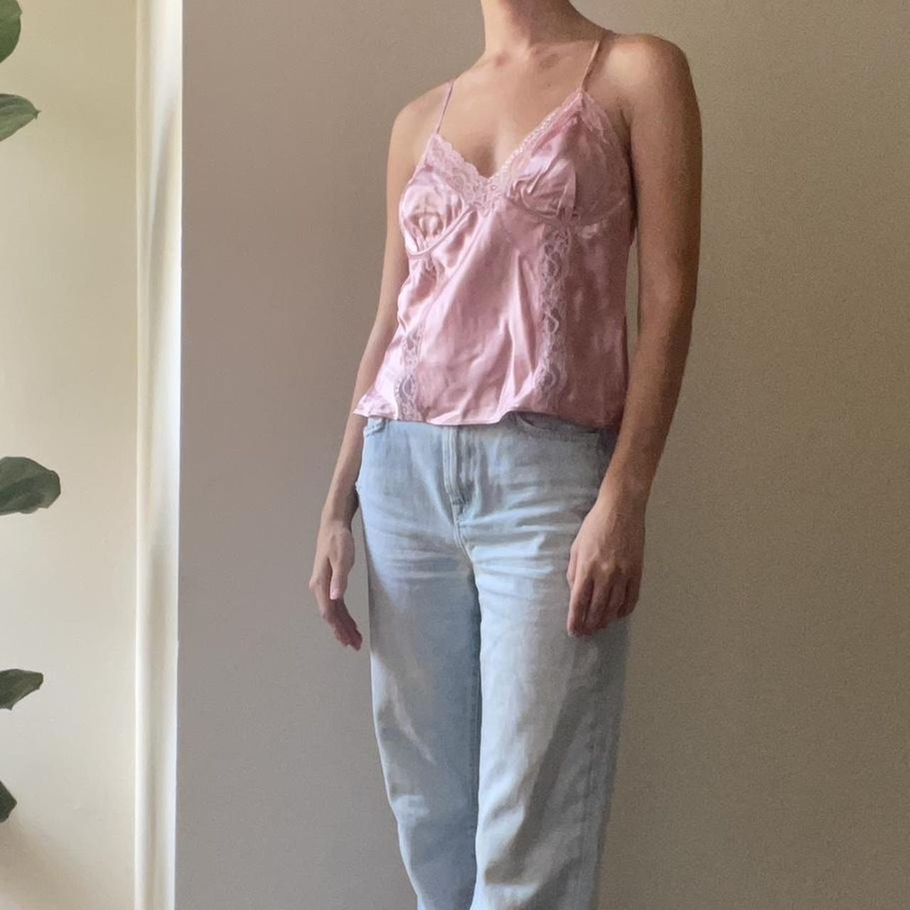 Cami NYC Pink Lace Cami originally $220 Self:... - Depop