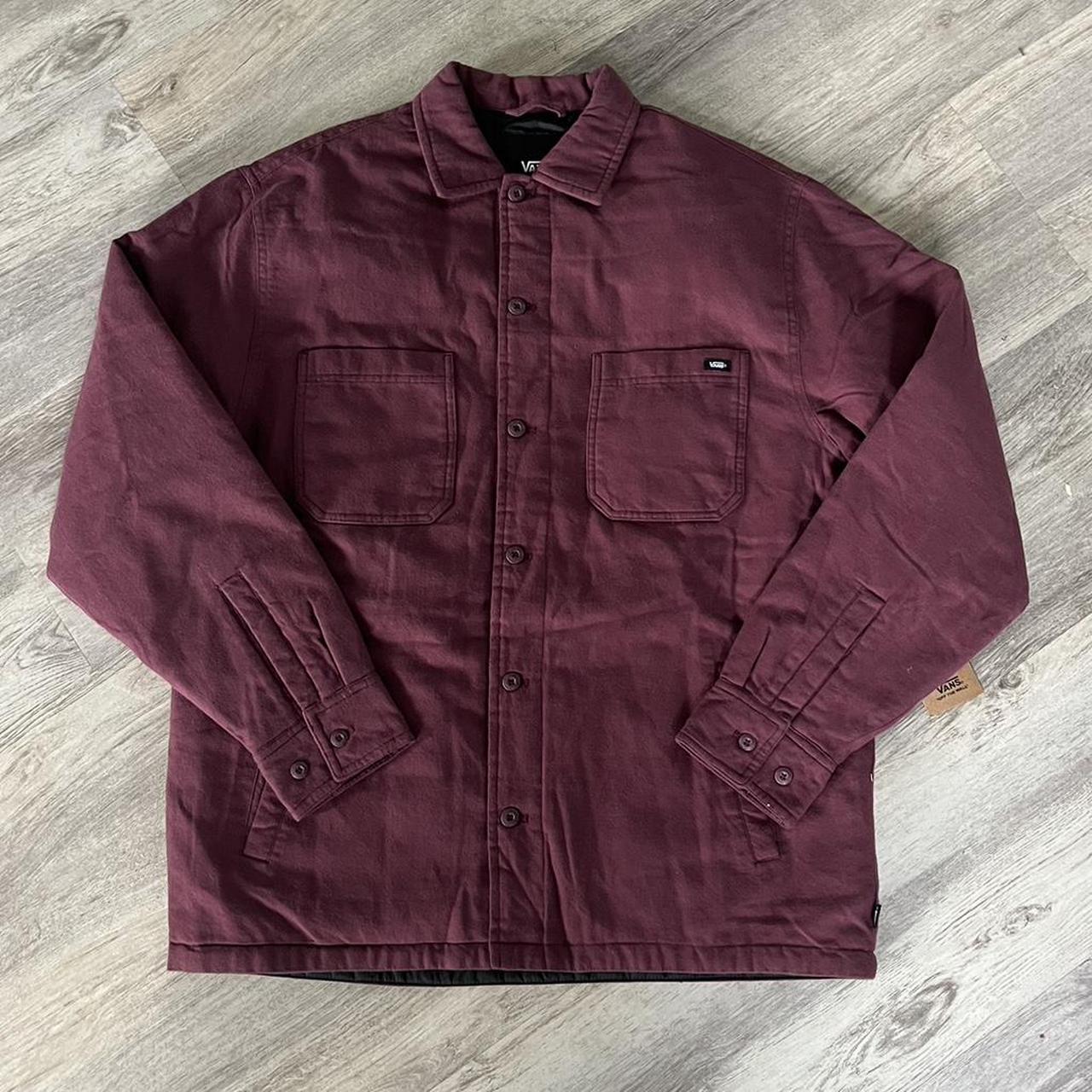 Vans quilted jacket med - Depop