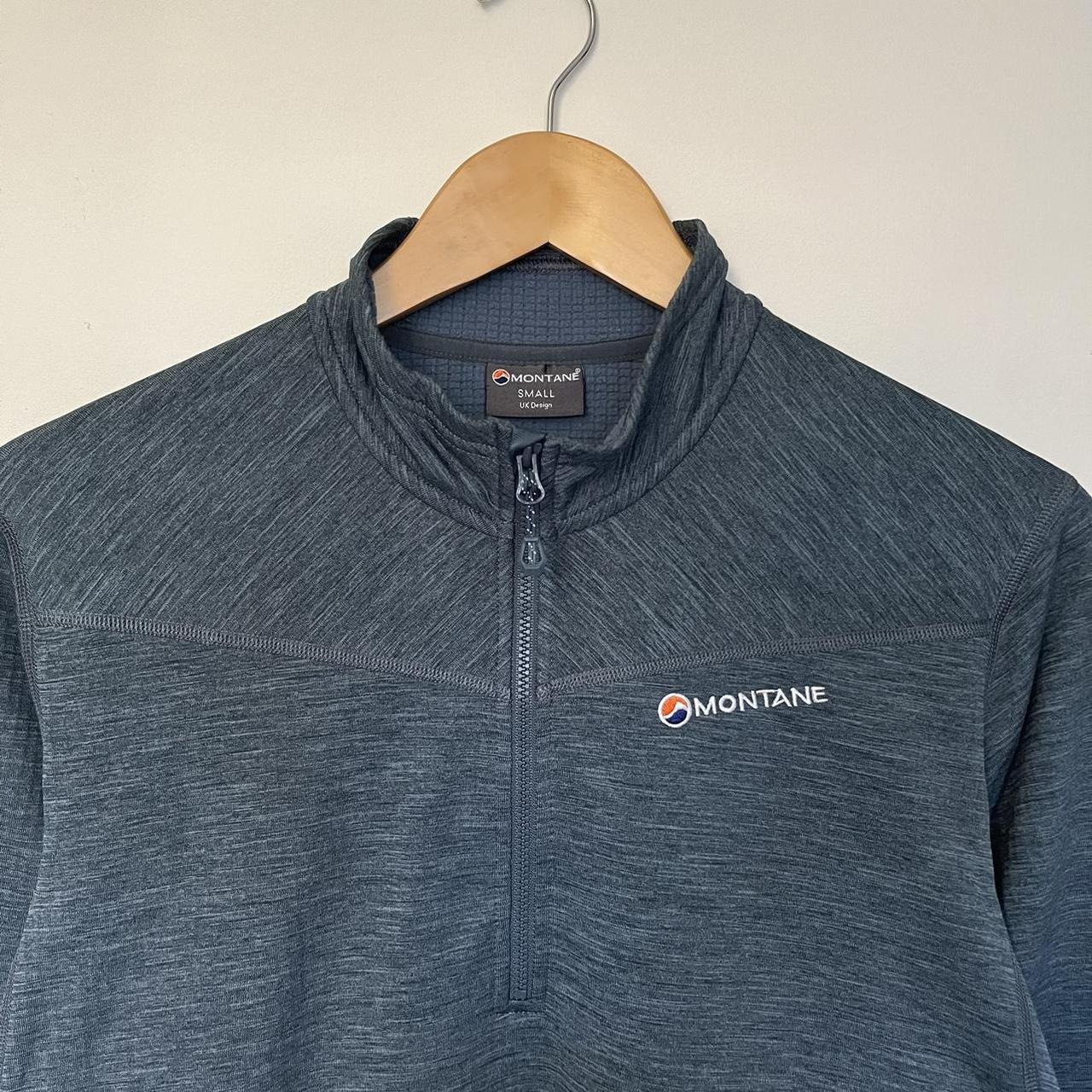 MONTANE fleece half zip top size small. In excellent... - Depop