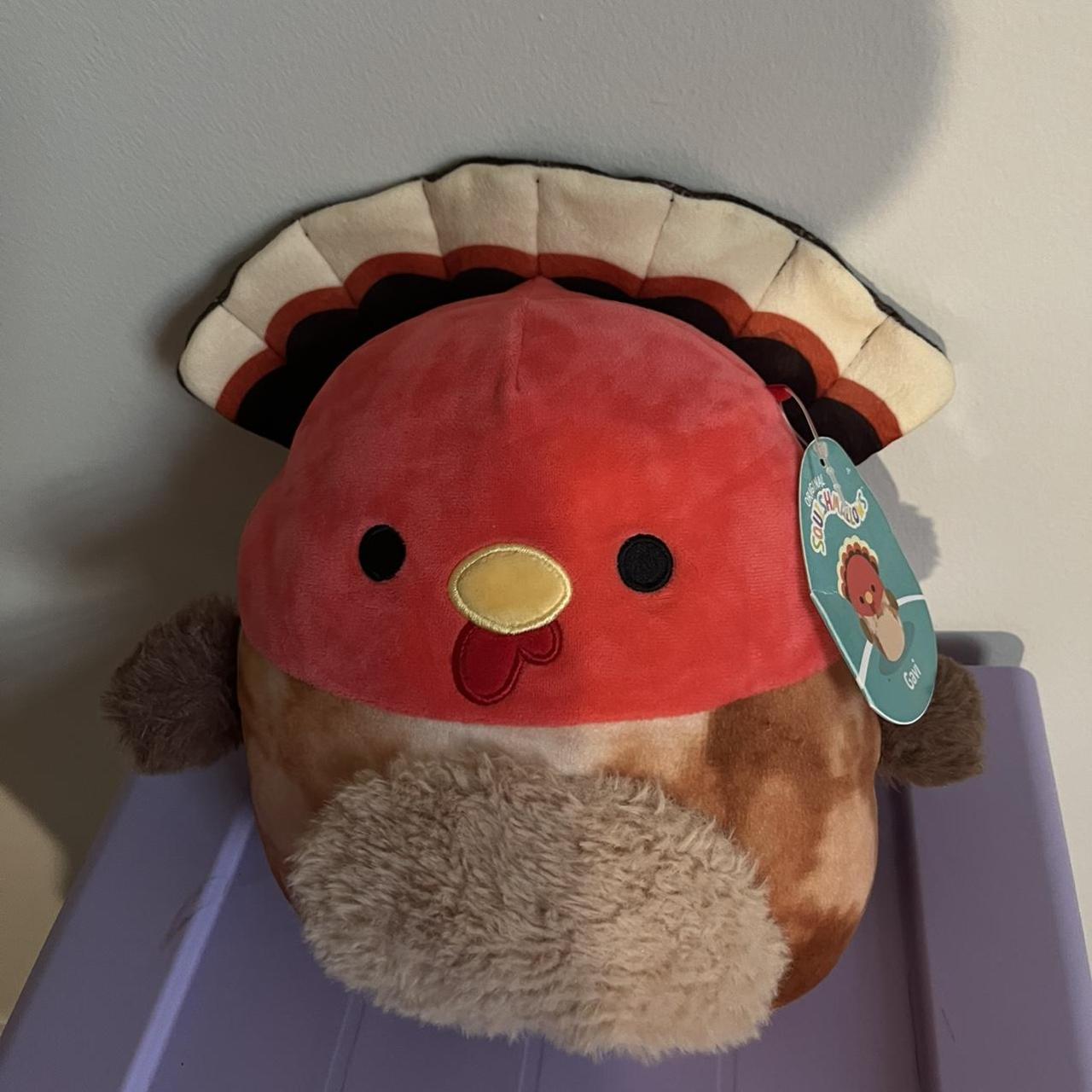 Squishmallows Brown and Red Stuffed-animals | Depop