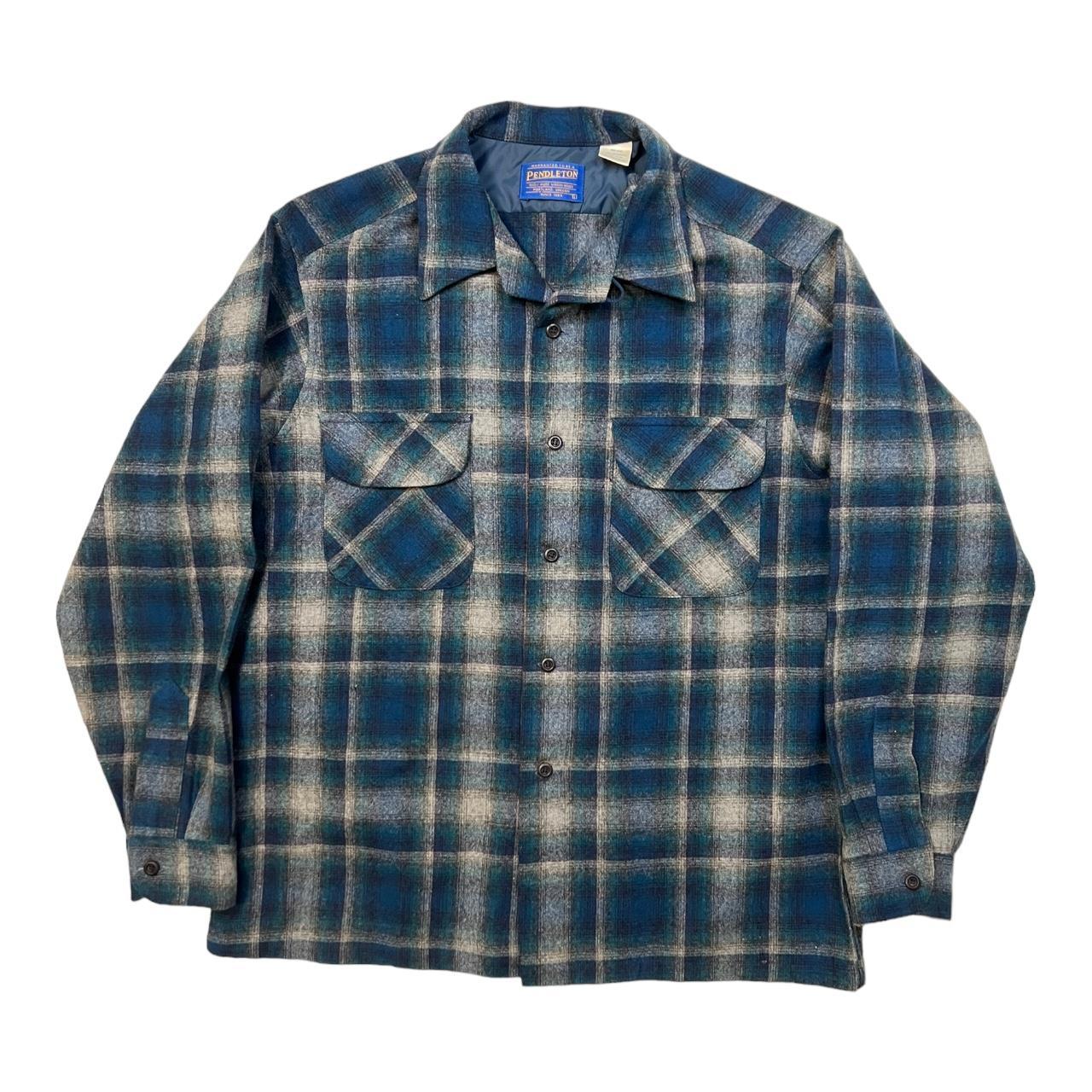 Pendleton Wool Flannel Shirt *Used. Has several... - Depop