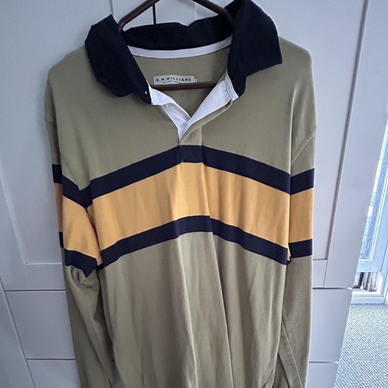 RM Williams rugby polo Never worn Large Copped... - Depop
