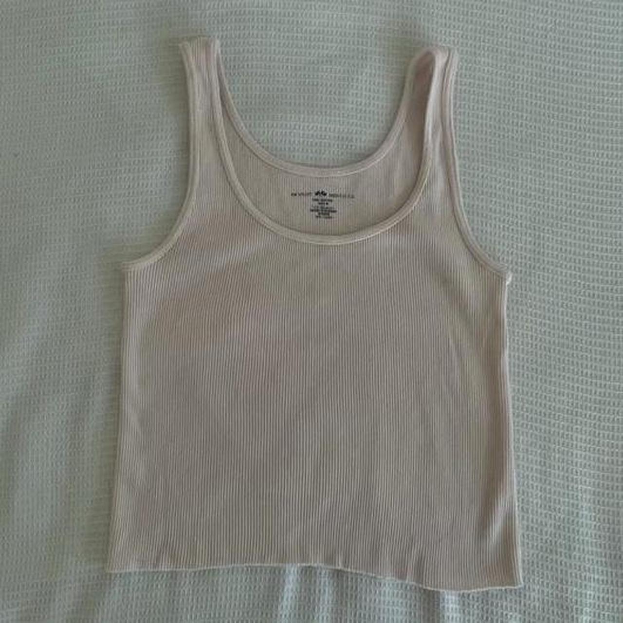 baby pink brandy tank - Depop
