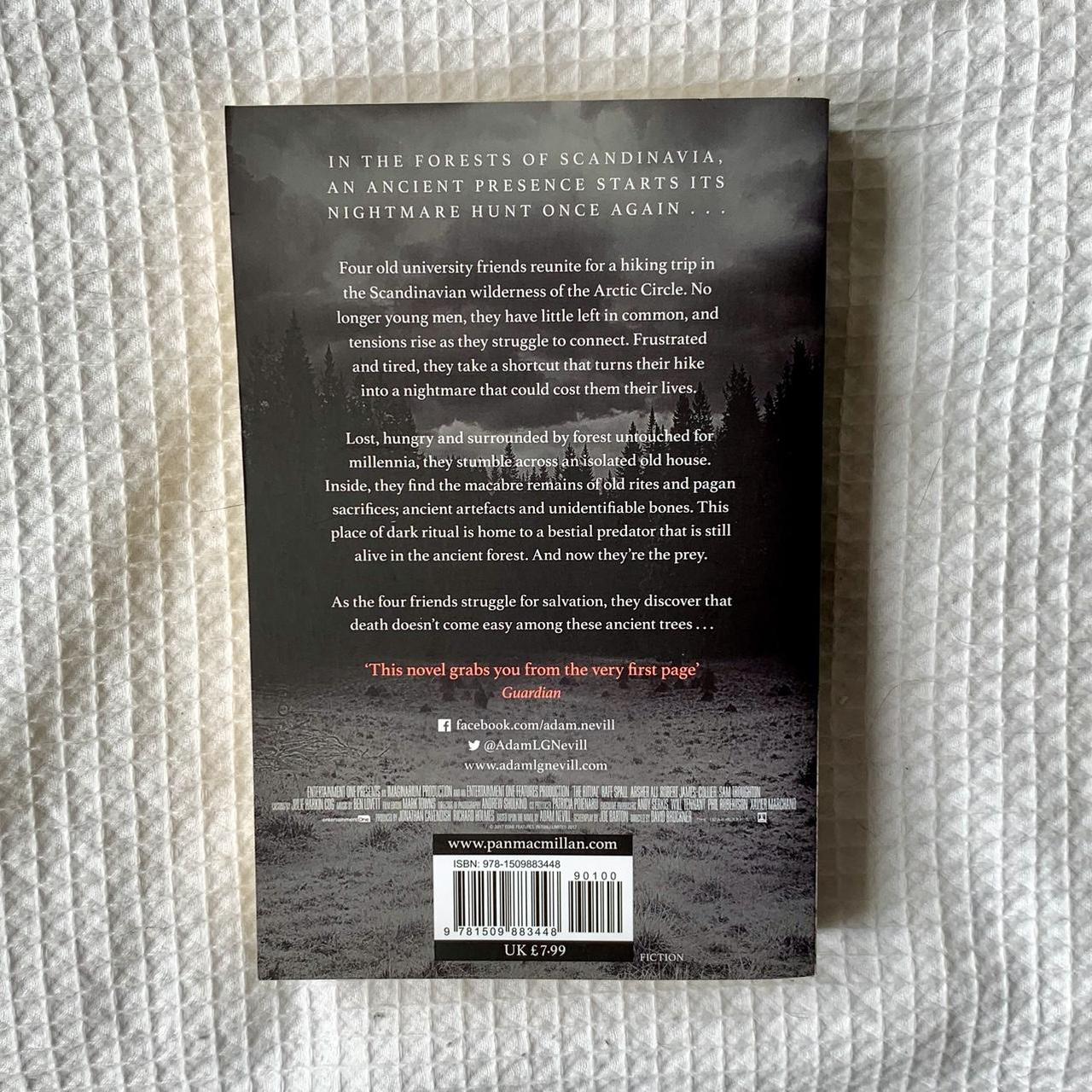 THE RITUAL by ADAM NEVILL • brand new, never read... - Depop