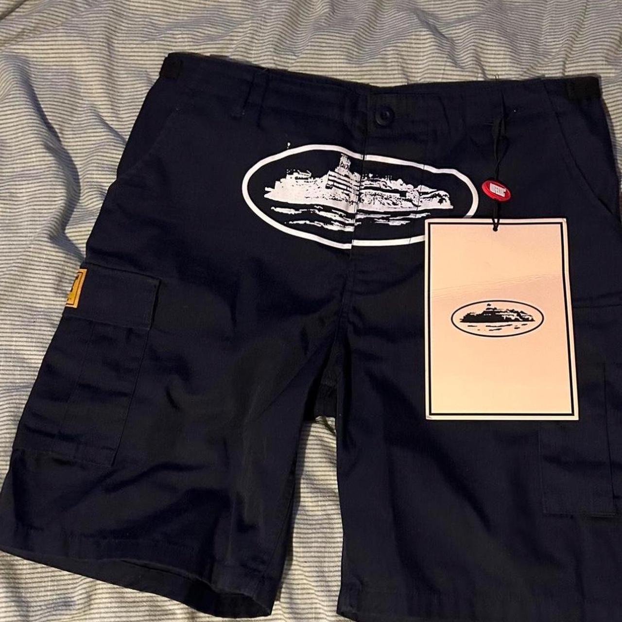 Cortiez cargo shorts barely worn come with... - Depop