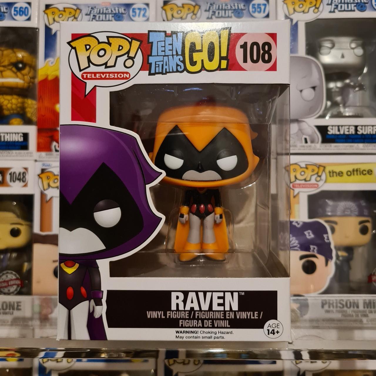 Raven Orange Teen Titans Go Funko Pop #108 #funko... - Depop