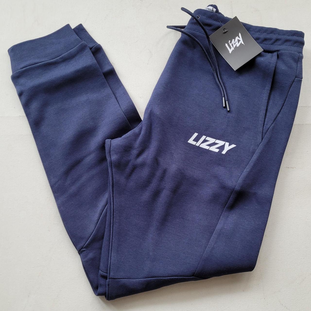 navy blue Lizzy road tech jogger bottoms. medium... - Depop