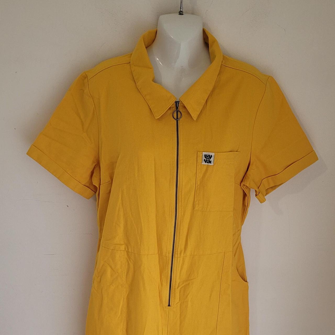 Freesia Yellow Lucy & Yak ragan organic cotton... - Depop