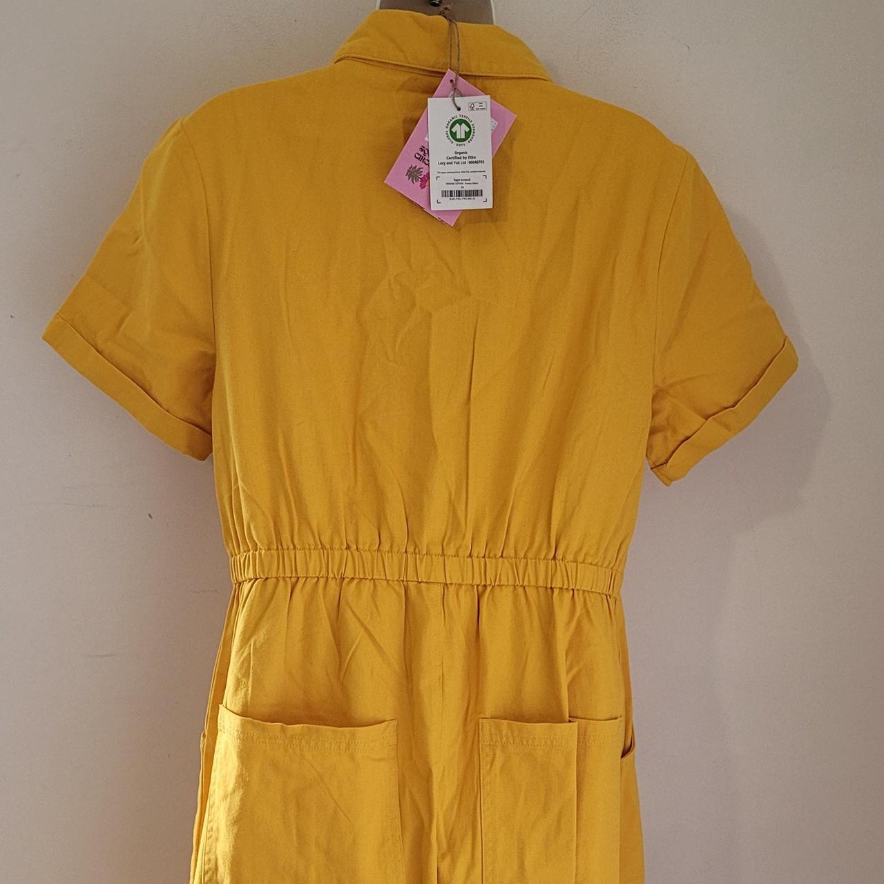 Freesia Yellow Lucy & Yak ragan organic cotton... - Depop
