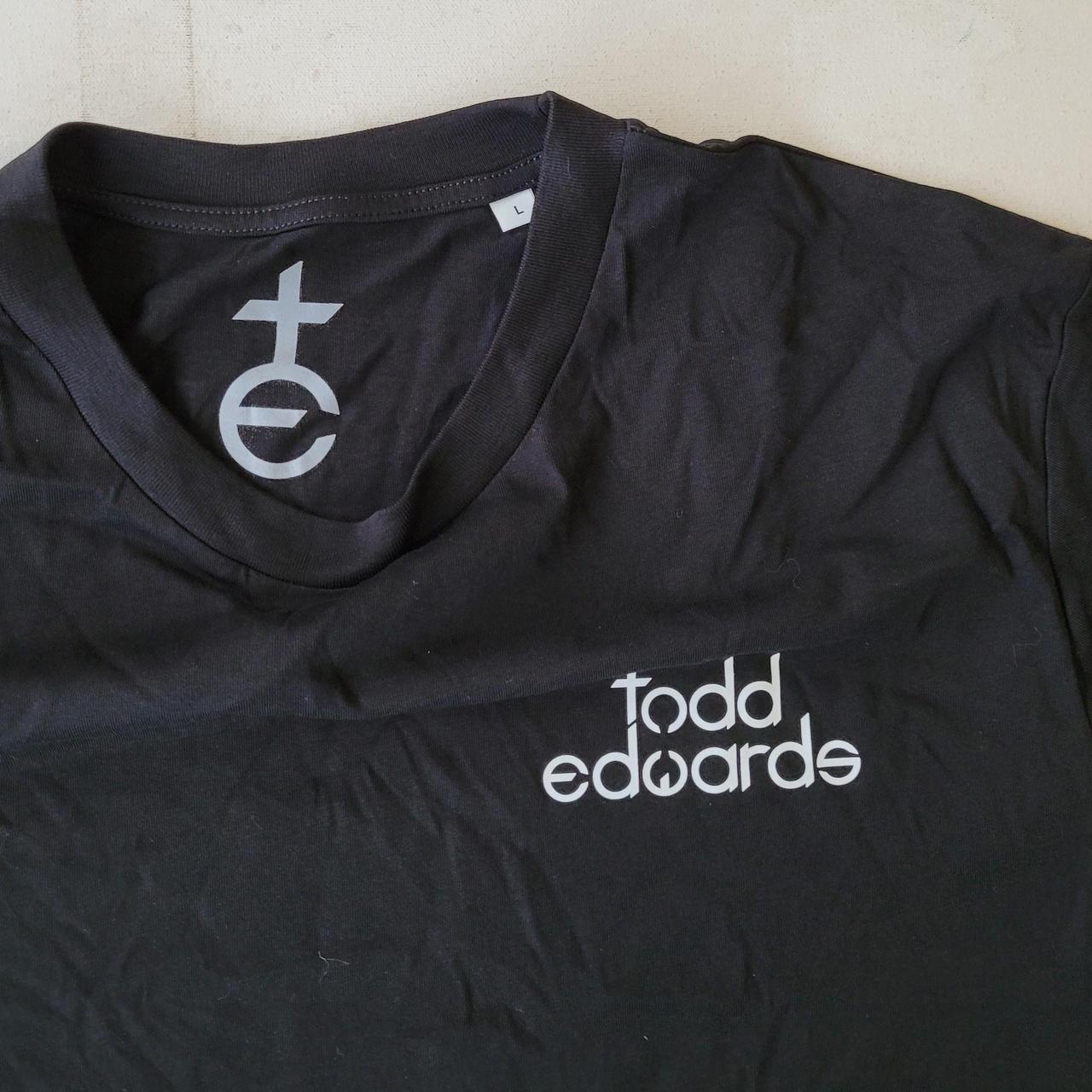 Black Todd Edwards Jesus Loves UK Garage short... - Depop