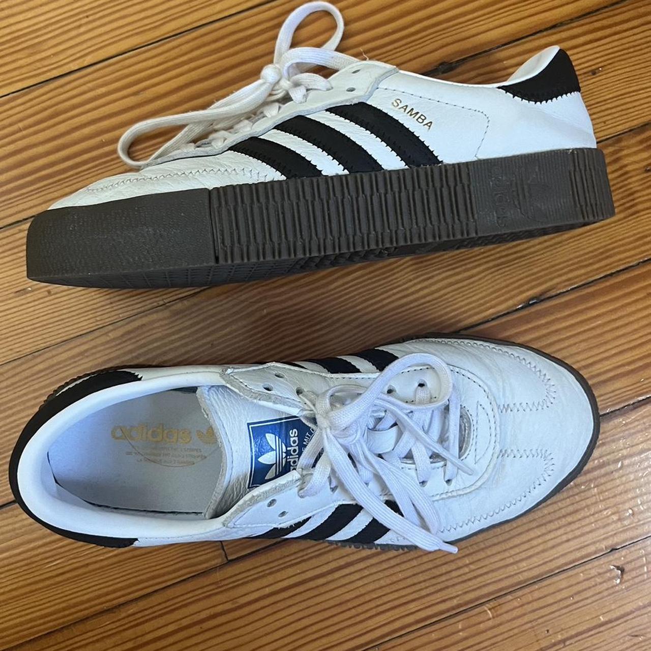 Adidas samba platform sambarose sneakers - Depop