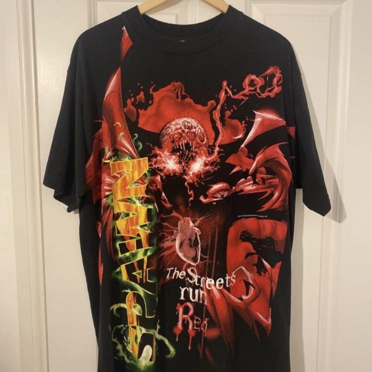 Vintage Spawn The Streets Run Red 1997 Horror Movie... - Depop