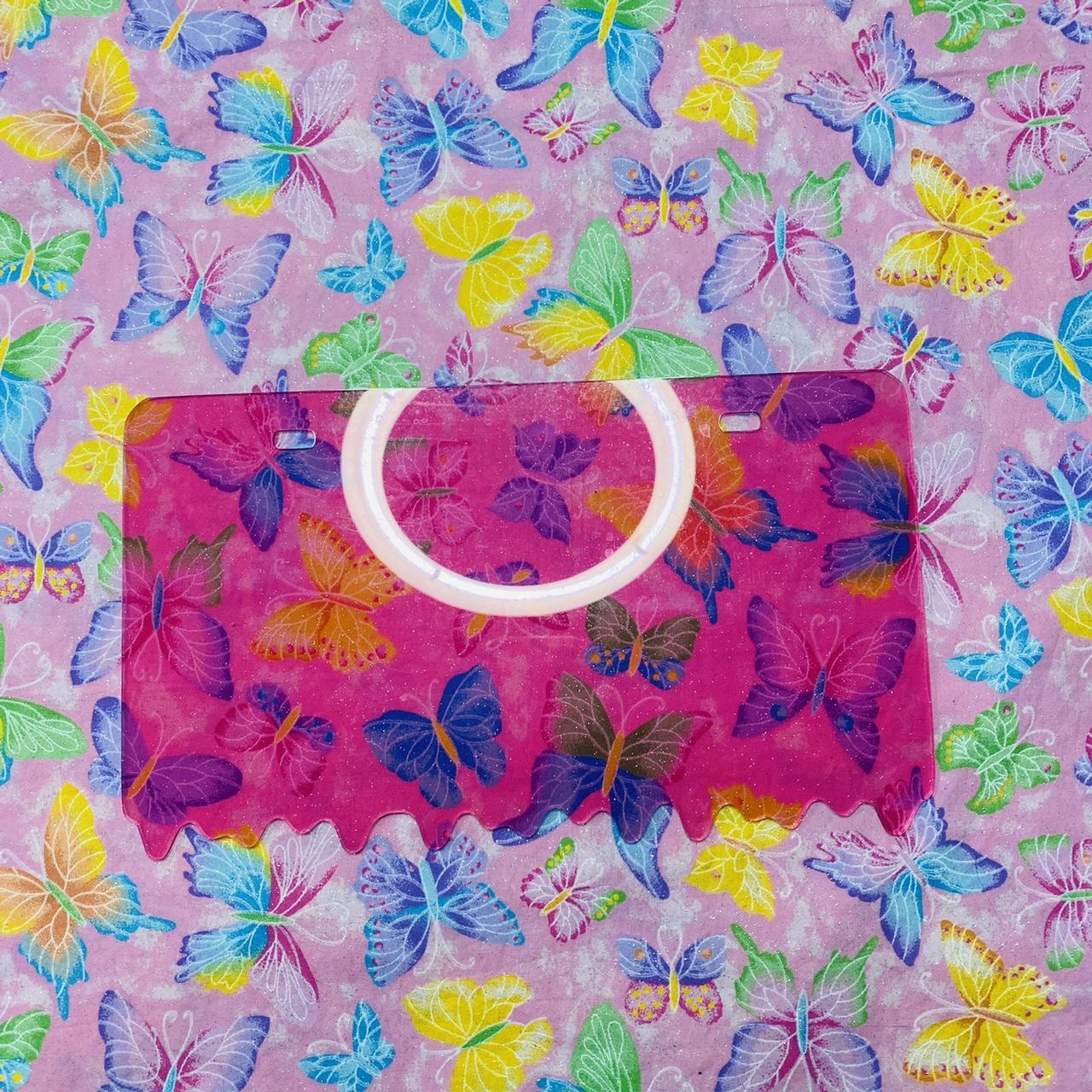 PINK DRIPPY VEHICLE LICENSE PLATE COVER Very dope... - Depop