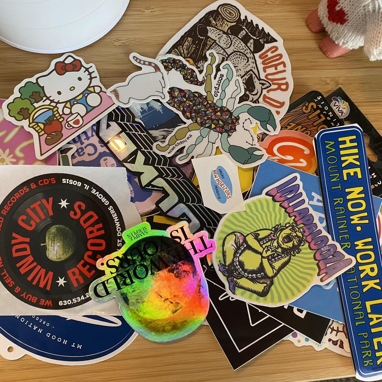 Sticker Pack -combo of brands/travel stickers -30... - Depop