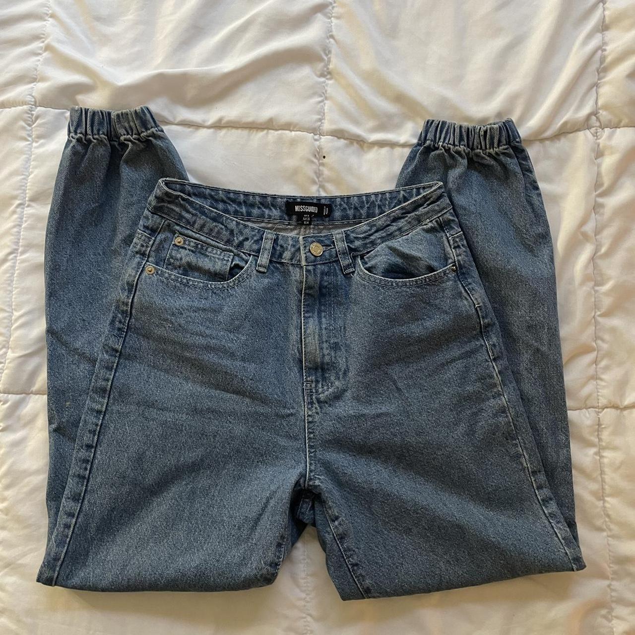 Missguided Women's Blue Jeans | Depop