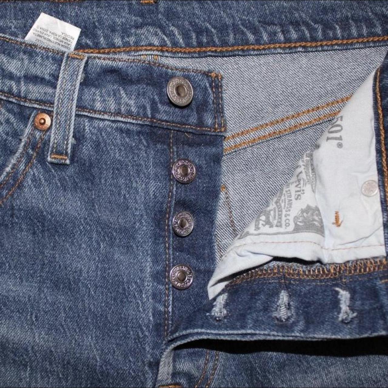 Levi’s High Rise Straight Leg Jeans only worn twice... - Depop