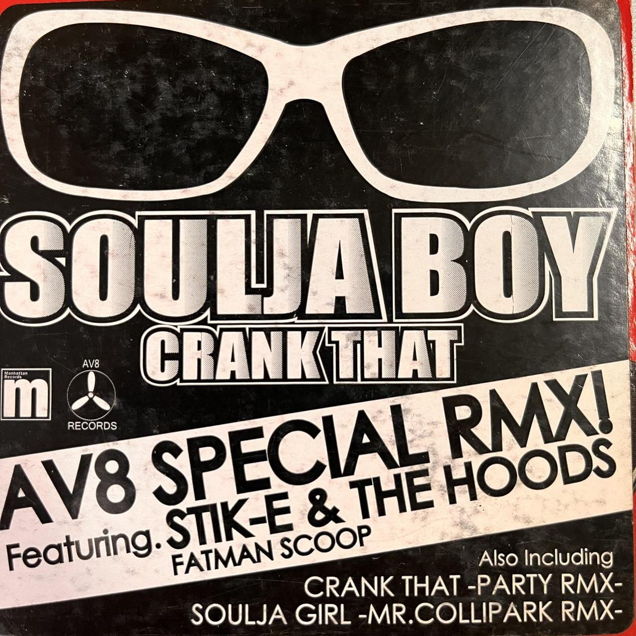 Soulja Boy “Crank That” AV8 Remix 4 Version 12inch... - Depop