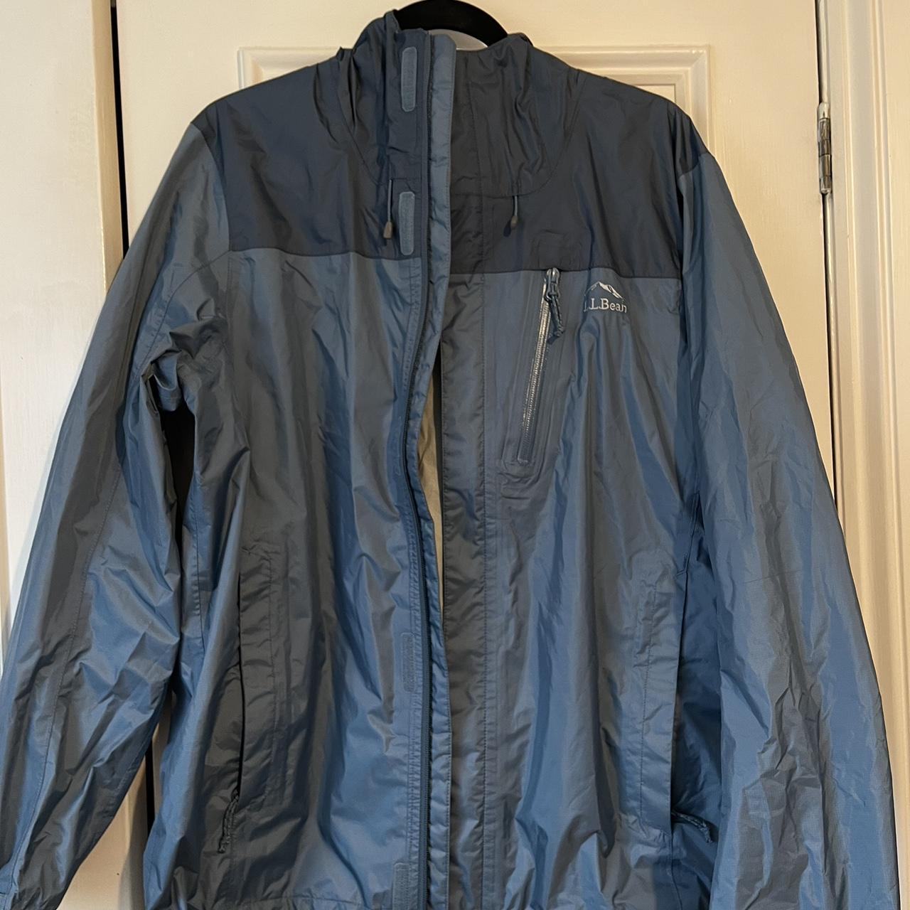 LL Bean waterproof jacket , worn once - Depop