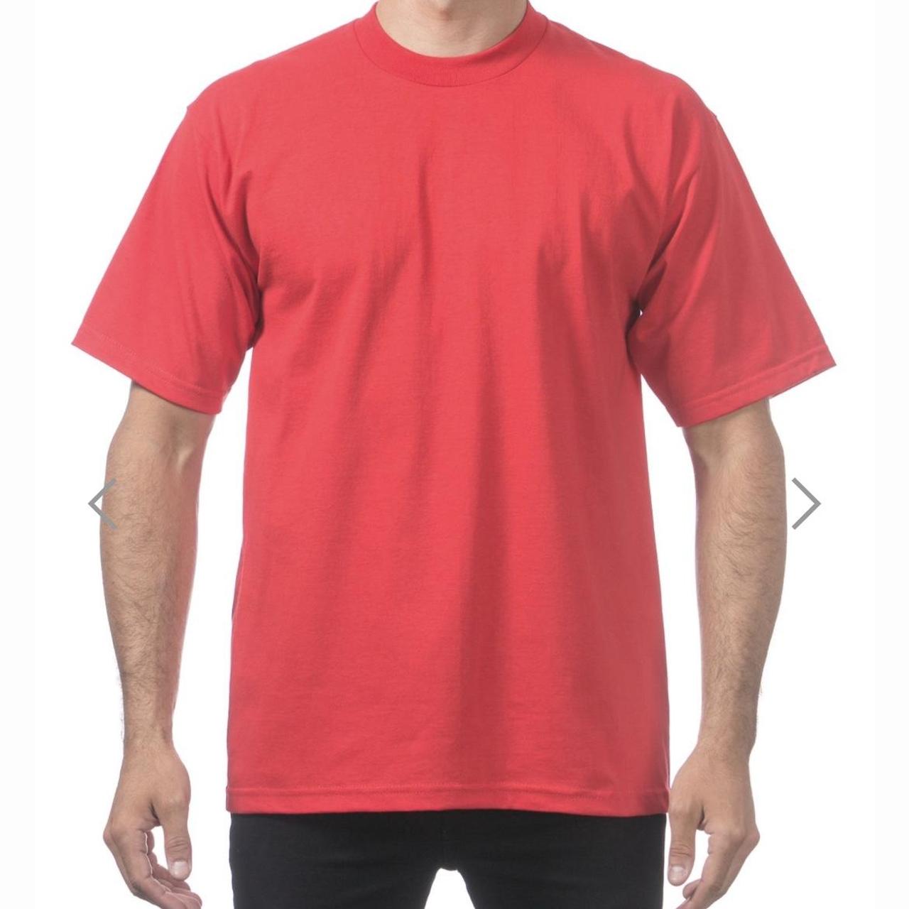 Pro Club Men's Heavyweight Cotton Short Sleeve Crew... - Depop