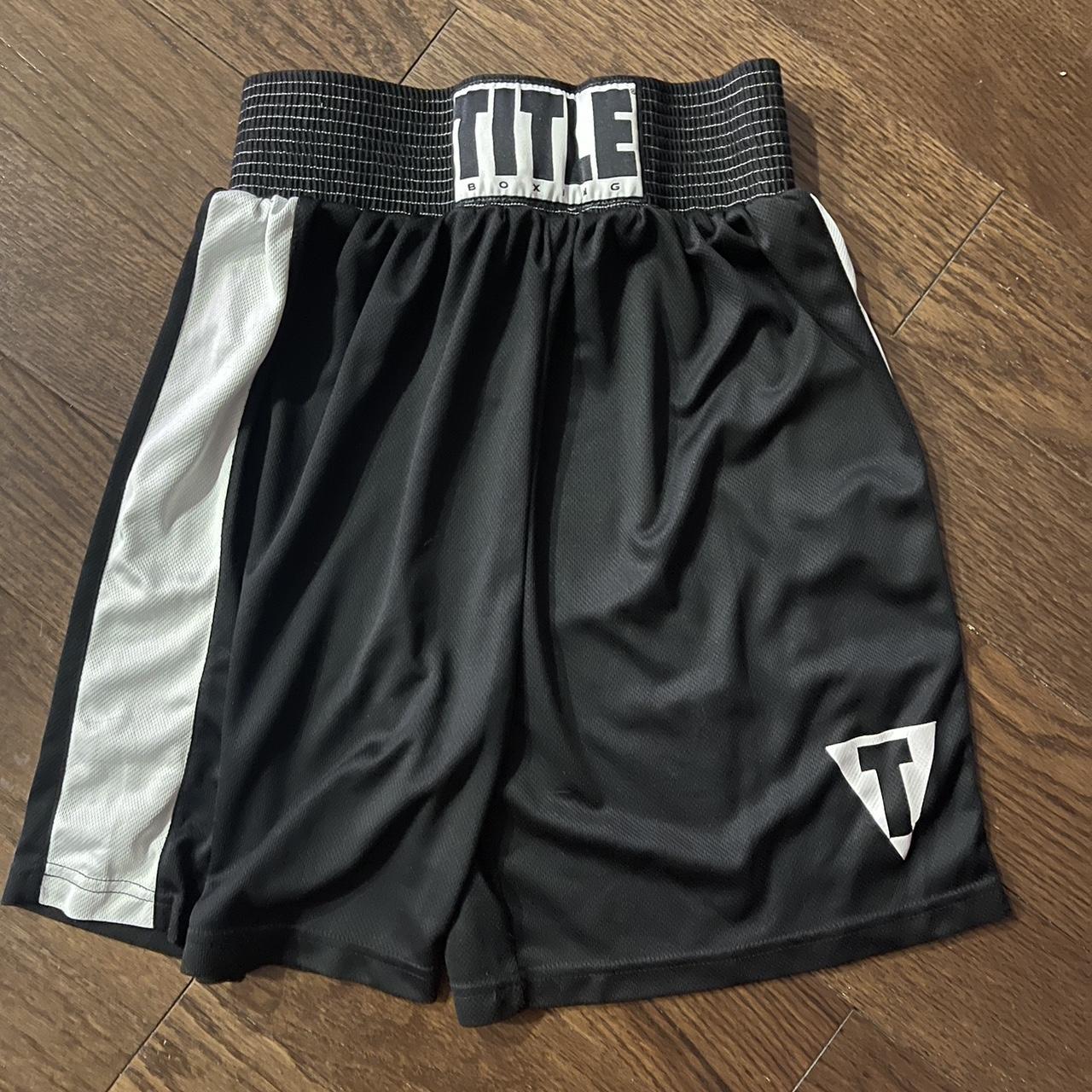 Title boxing shorts - Depop