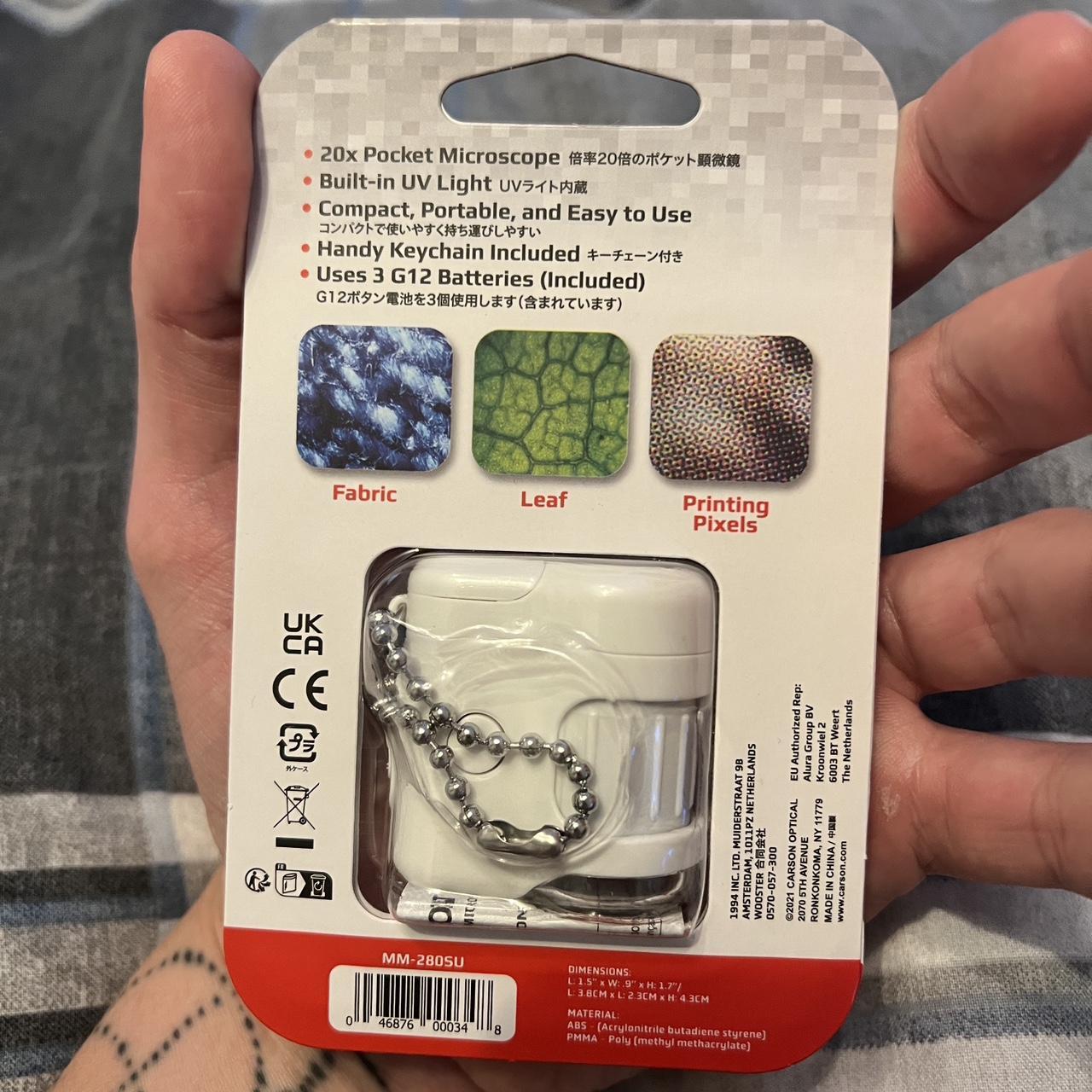 Supreme Raymay Pocket Microscope Keychain (SS23)... - Depop