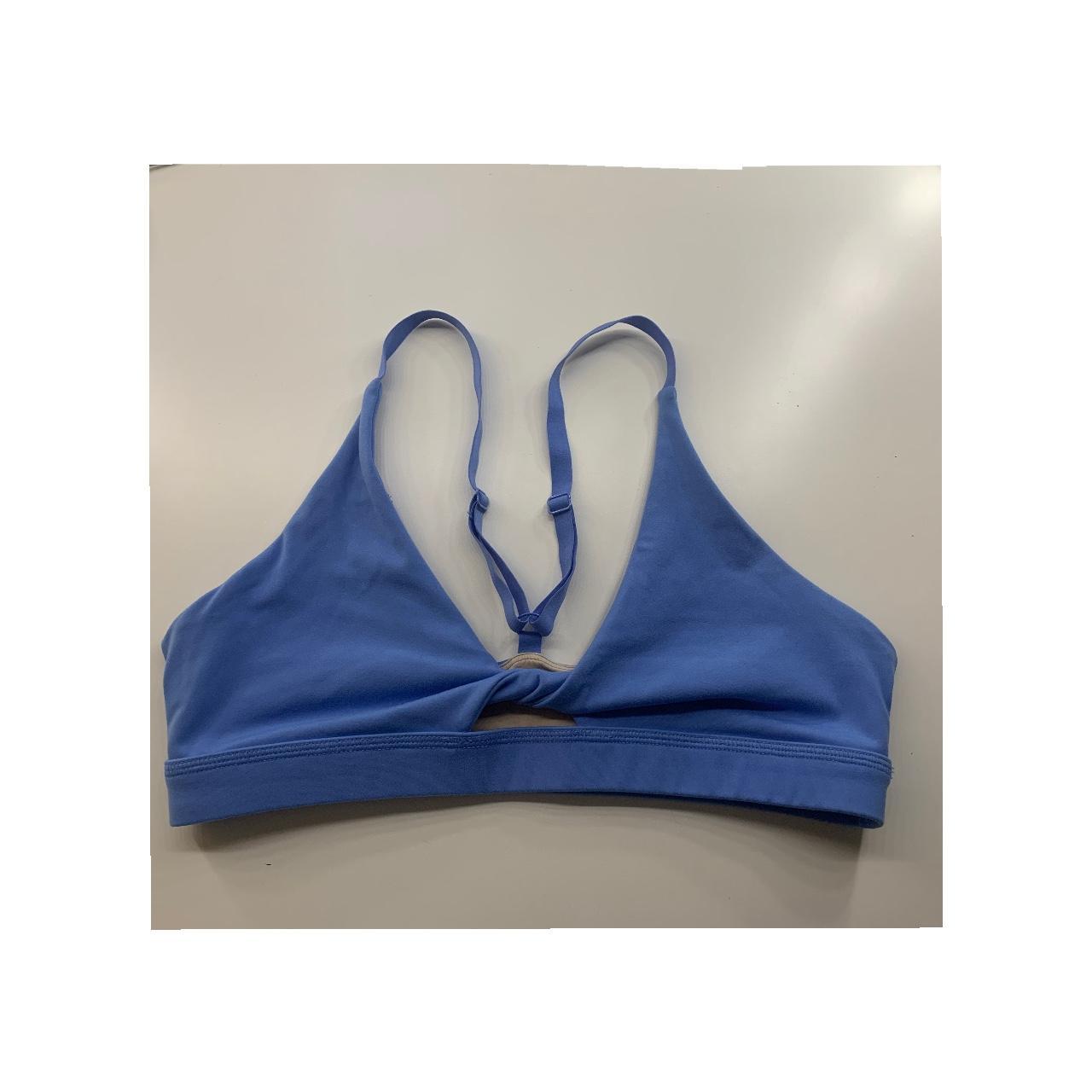 ELITE ELEVEN - lilac sports bra with twist detail -... - Depop