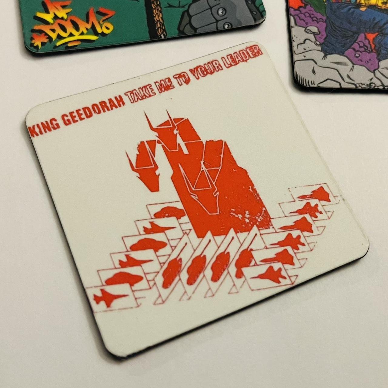 MF DOOM mini magnet set Three 2x2 inch magnets... - Depop