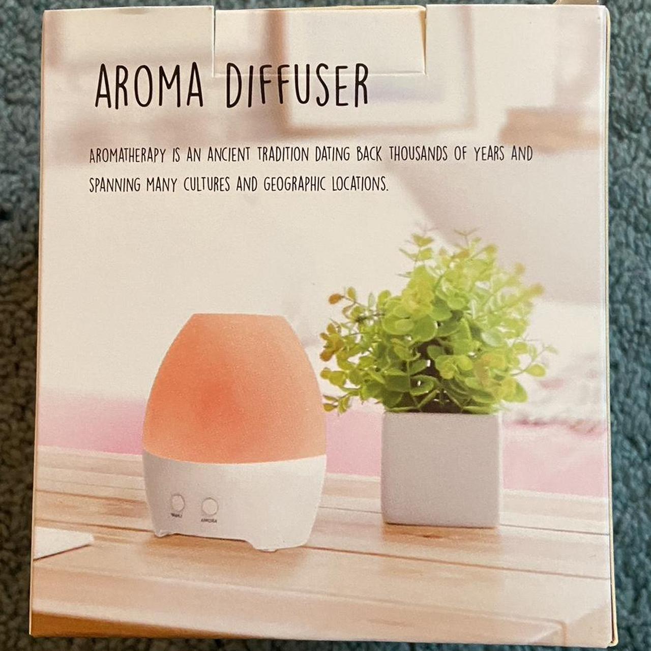 Light up aroma diffuser still in the box!! The box... - Depop