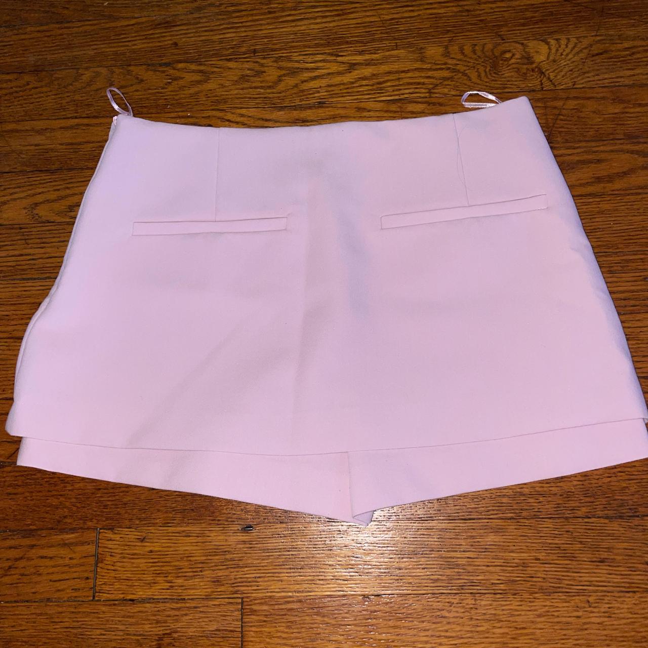 Pink Zara skort - Depop
