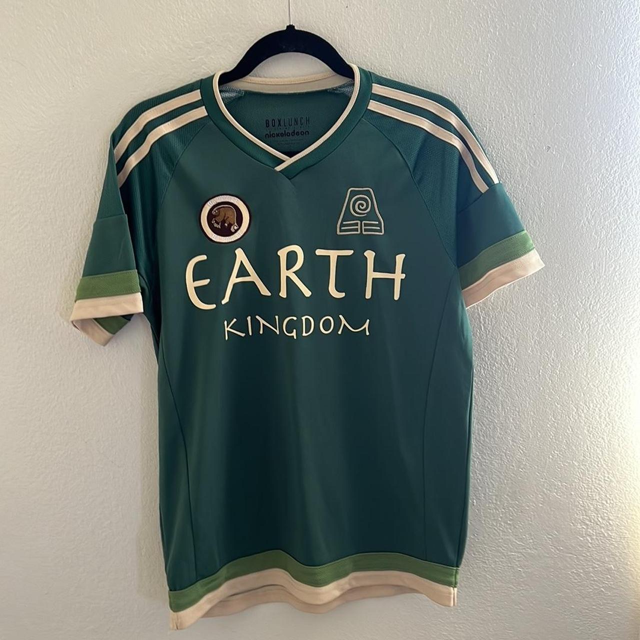 Avatar: The Last Airbender Earth Kingdom Jersey -... - Depop