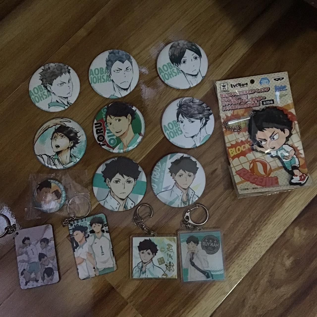 Oikawa Iwazumi Haikyuu Official merchandise Aobi... - Depop