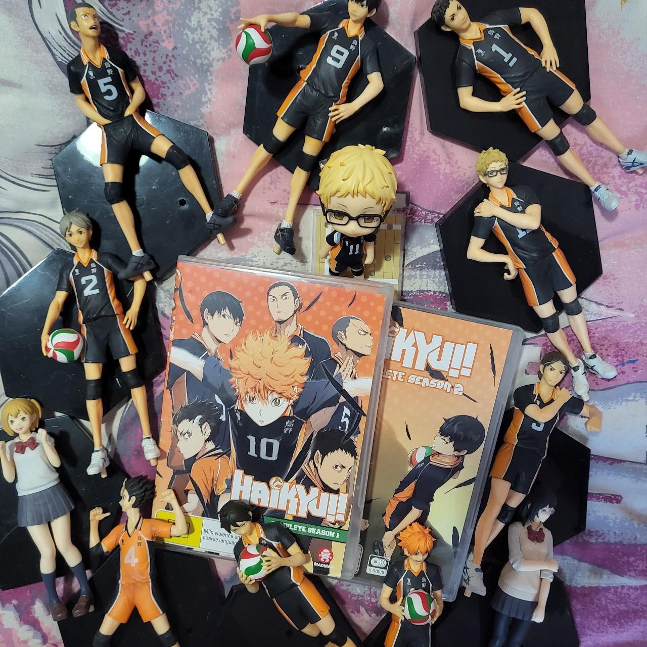 🧡Haikyu !! Karasuno Goods Set Full Team Figures... | Depop