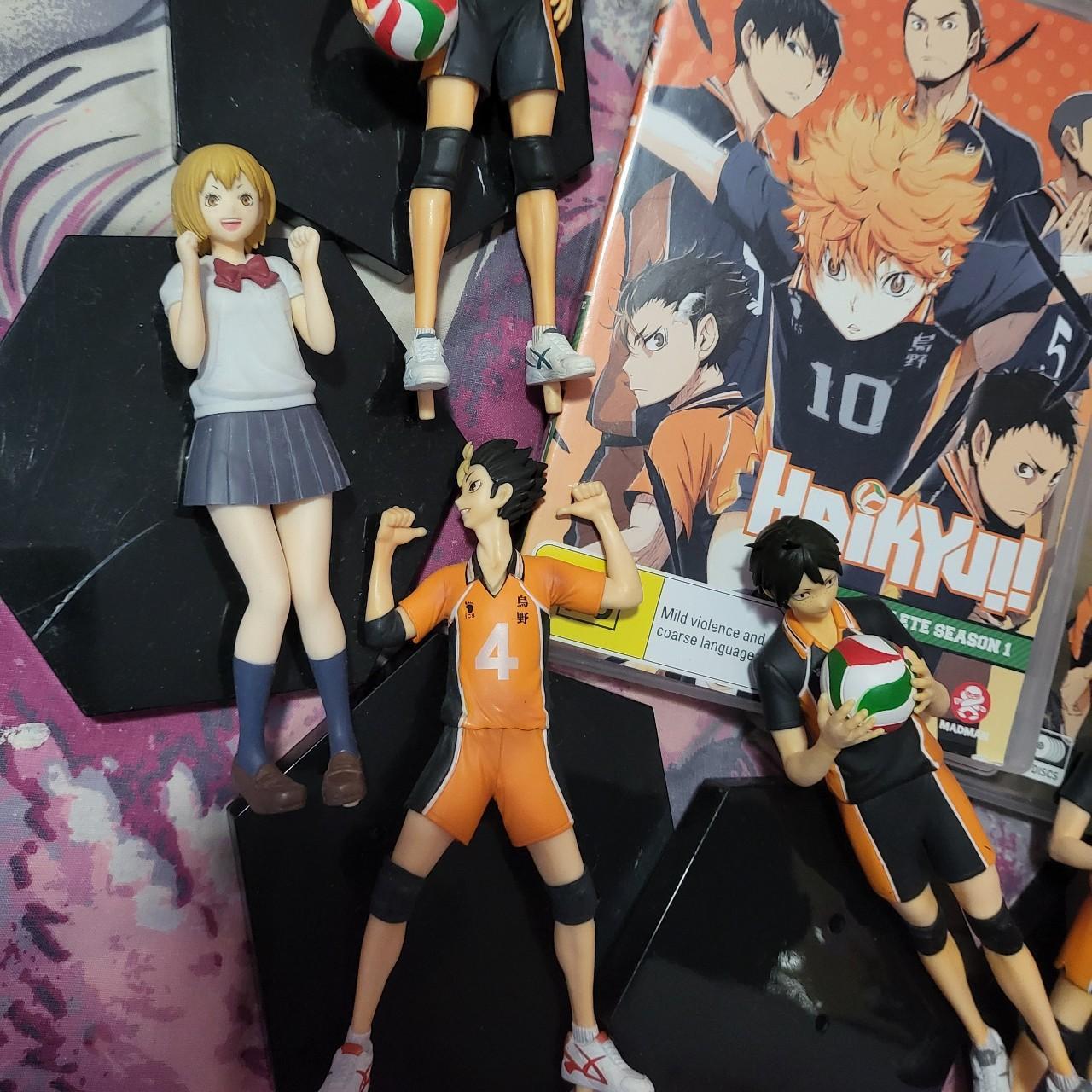 🧡Haikyu !! Karasuno Goods Set Full Team Figures... | Depop