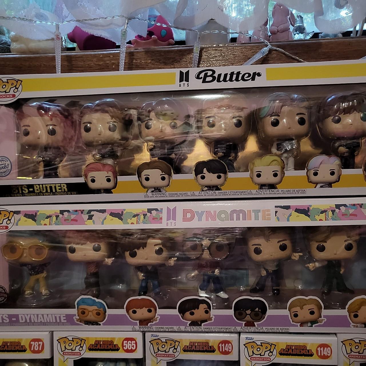 BTS Set of 7 Funko Pop ♡BTS BUTTER💛 - 155 ♡BTS... - Depop