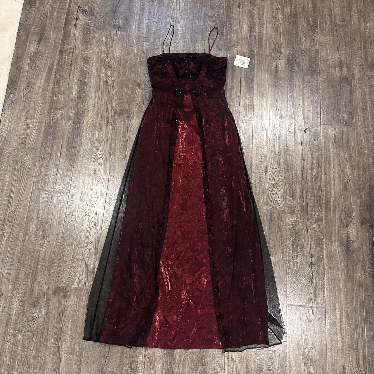 Morgan and co NWT vintage prom dress never been... - Depop