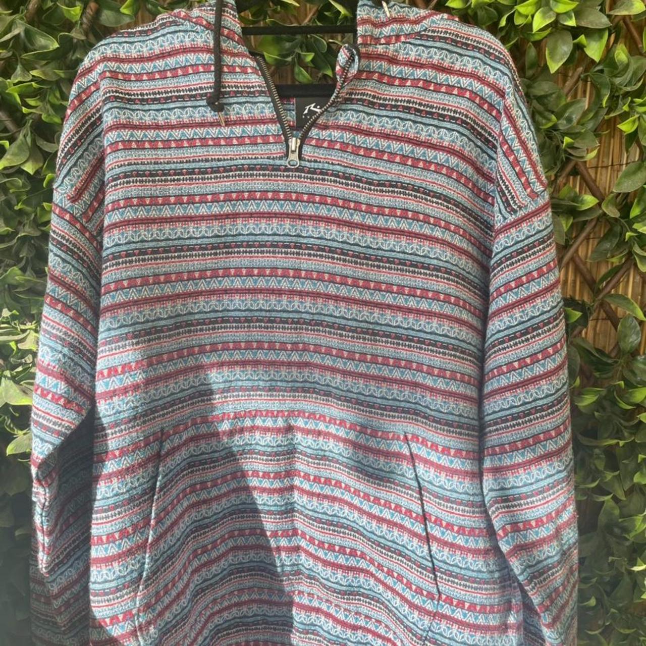 Vintage Rusty Quarter zip crew Size Medium - fits... - Depop