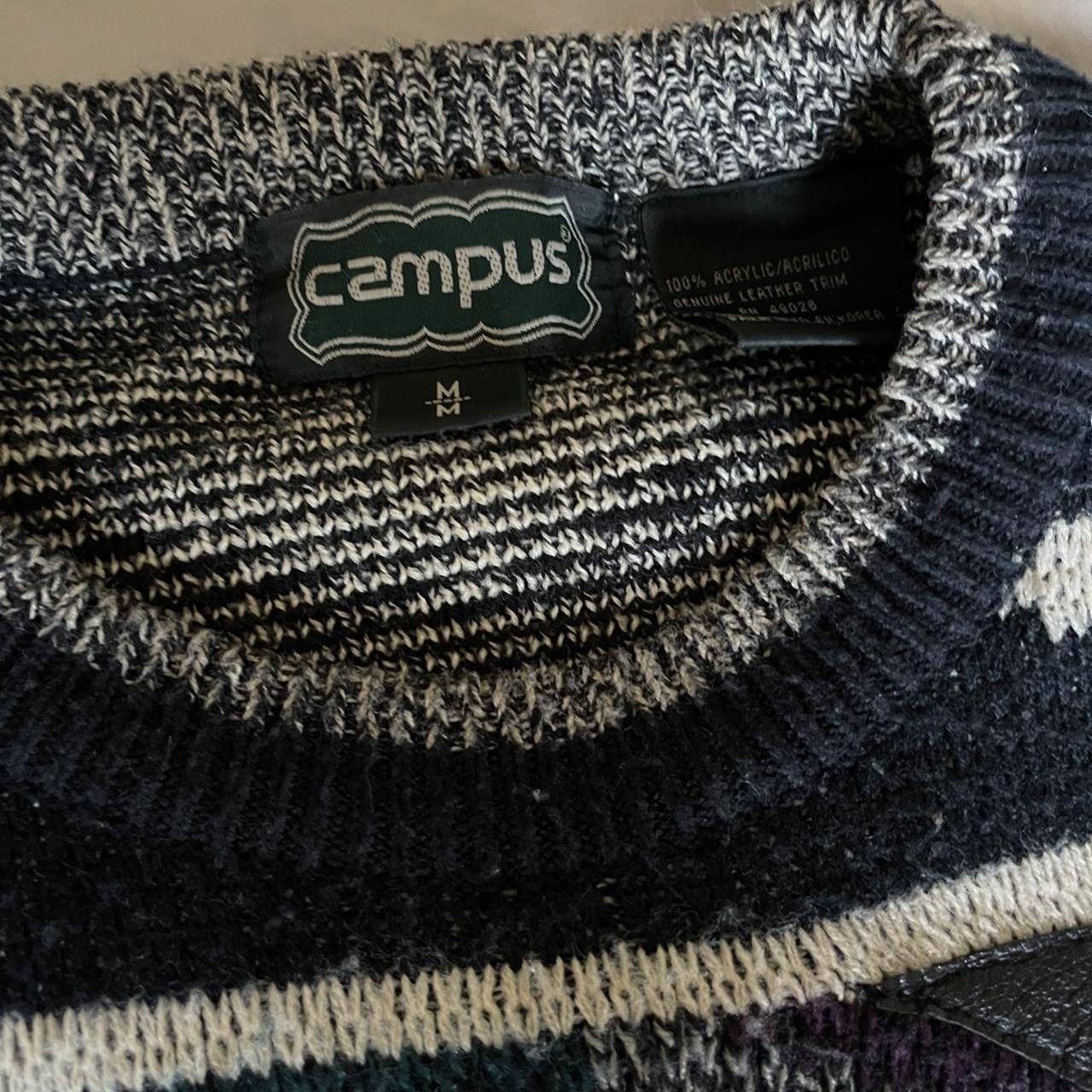 Super cool vintage campus sweater In perfect... - Depop